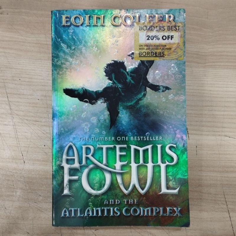 (ENG) EOIN COLFER - ARTEMIS FOWL AND THE ATLANTIS COMPLEX | Shopee Malaysia