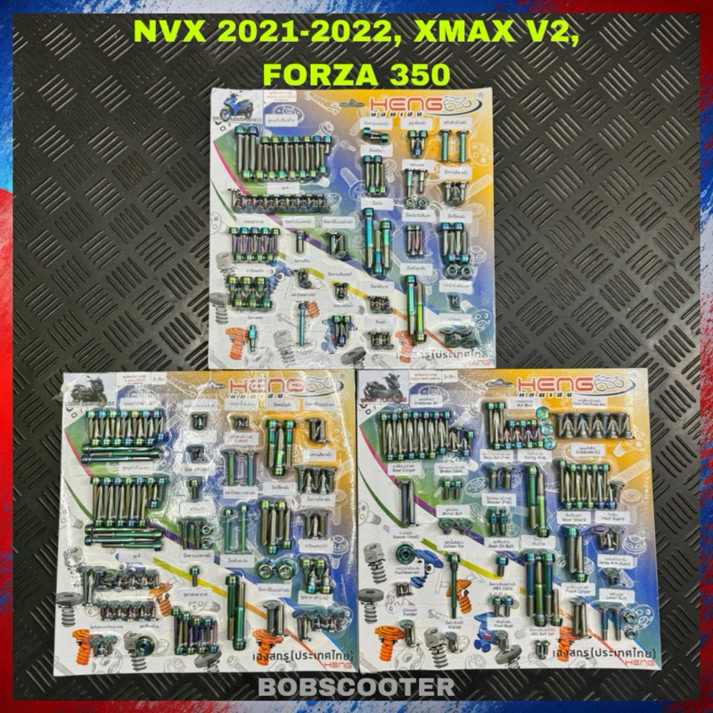 🇲🇾🔥🇹🇭 SKRU SET YAMAHA NVX 2021-2022 XMAX V2 FORZA 350 ORIGINAL HENG ...
