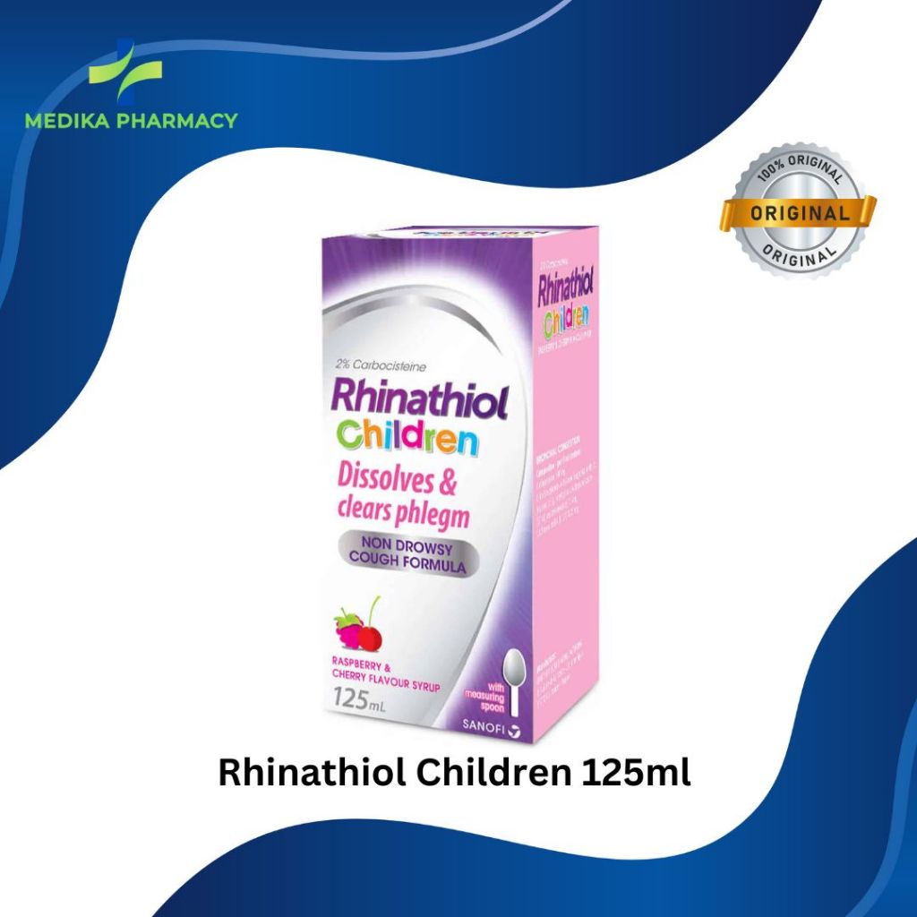 Rhinathiol Syrup For Children 125ml | Shopee Malaysia