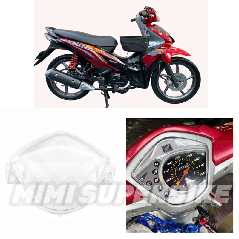 HONDA W110 RS WAVE110 RS METER LENS COLOUR CLEAR SPEEDO SPEEDOMETER ...