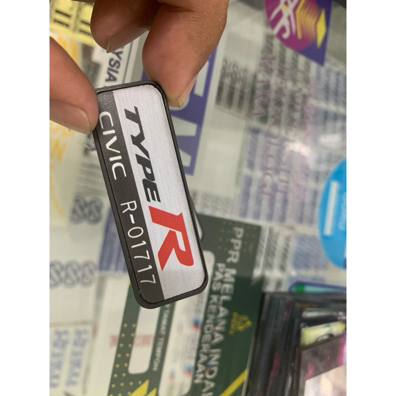 PVC Emblem Dashbord Honda FL5 FK8 FK7 Civic Ketam Etc 1:1 | Shopee Malaysia