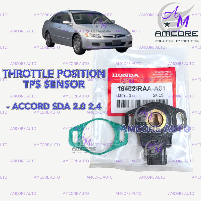 HONDA ACCORD SDA 2.0 / 2.4 - THROTTLE BODY POSITION SENSOR / TPS SENSOR ...