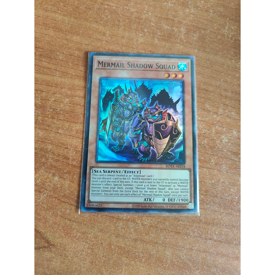 Yugioh: ROTA-JP018 Mermail Shadow Bodyguards (SR/SCR/QSCR) | Shopee Malaysia