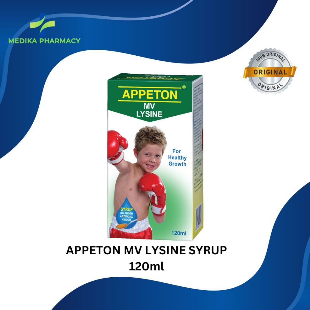 Appeton Multivitamin Lysine Syrup 120ml | Shopee Malaysia