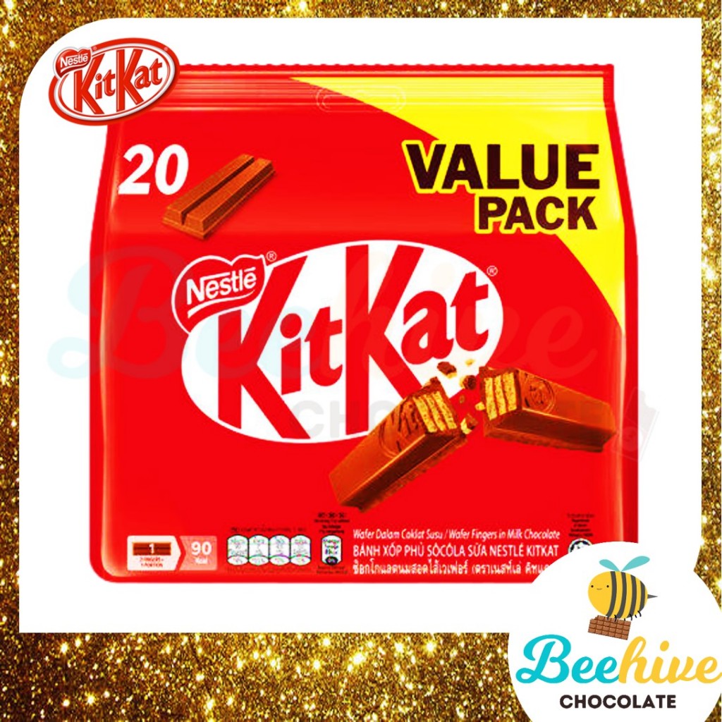 Nestle Kit Kat Value 20 Packs KitKat 340g | Shopee Malaysia