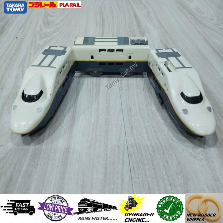 (PRELOVED) Mainan Keretapi Takara Tomy Plarail Train E4 Series Shinkansen Max | Shopee Malaysia