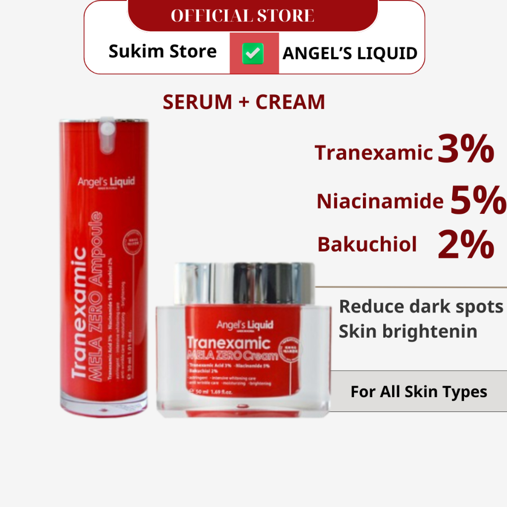 Angel's Liquid Tranexamic Mela Zero Whitening and Fade Set | Shopee ...