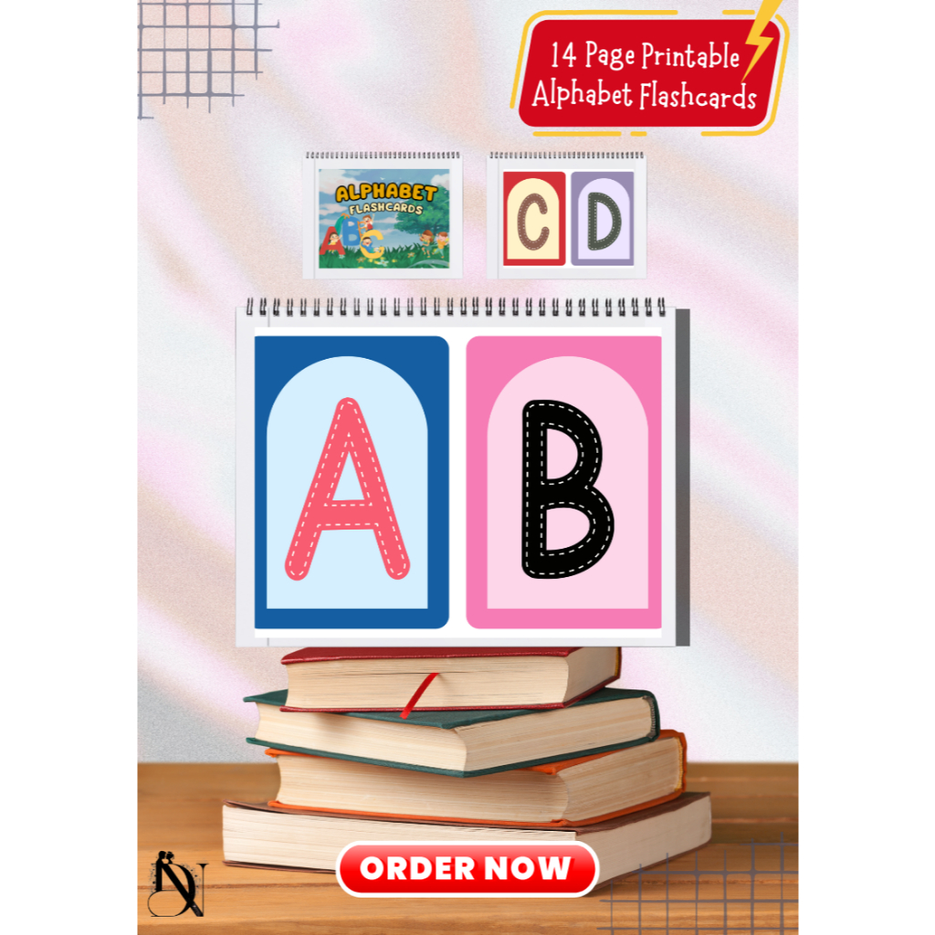PDF Printable flashcards | Alphabet Flashcard | ABC Flashcard | Kad ...