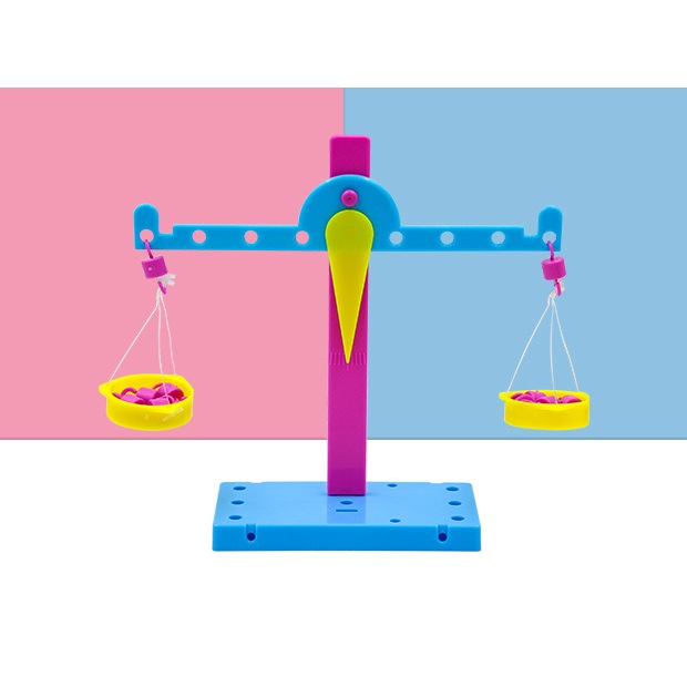 STEM DIY Balance Scale Toy Balancing Weight Educational Kids Kits ...