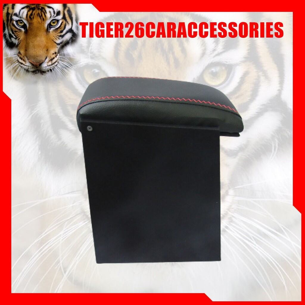 Armrest Console Box Proton Ertiga Arm Rest Hand Rest PU With Red Line ...