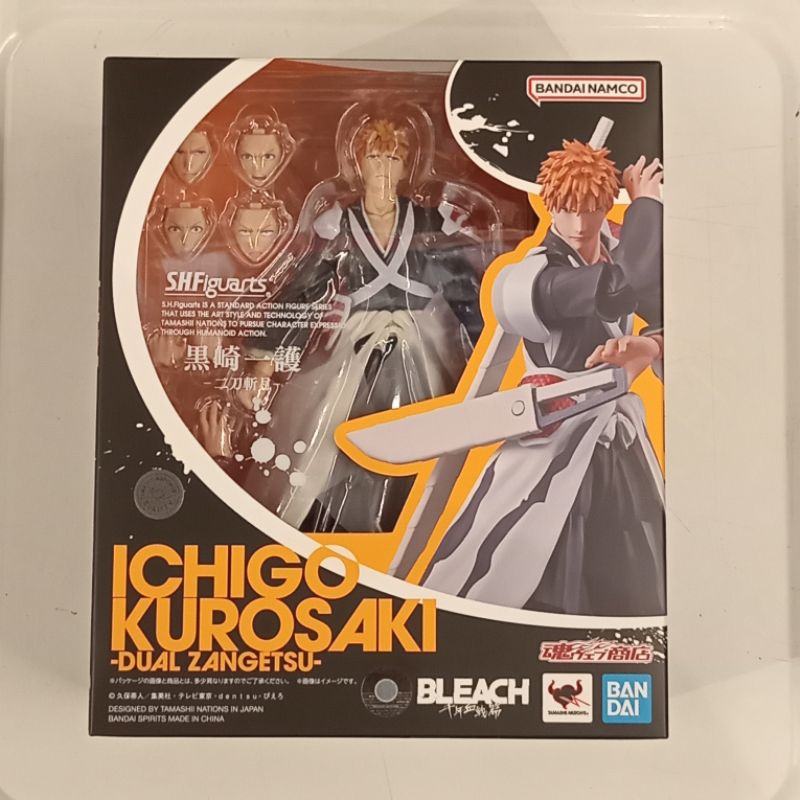 S.H.Figuarts / SHF BANDAI BLEACH ICHIGO KUROSAKI - DUAL ZANGETSU ...