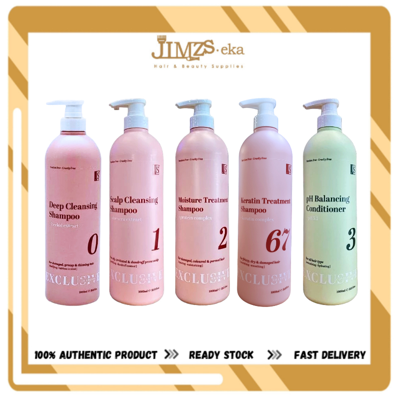 JS Exclusive Hair Shampoo / Hair Conditioner 1000ml | Shopee Malaysia