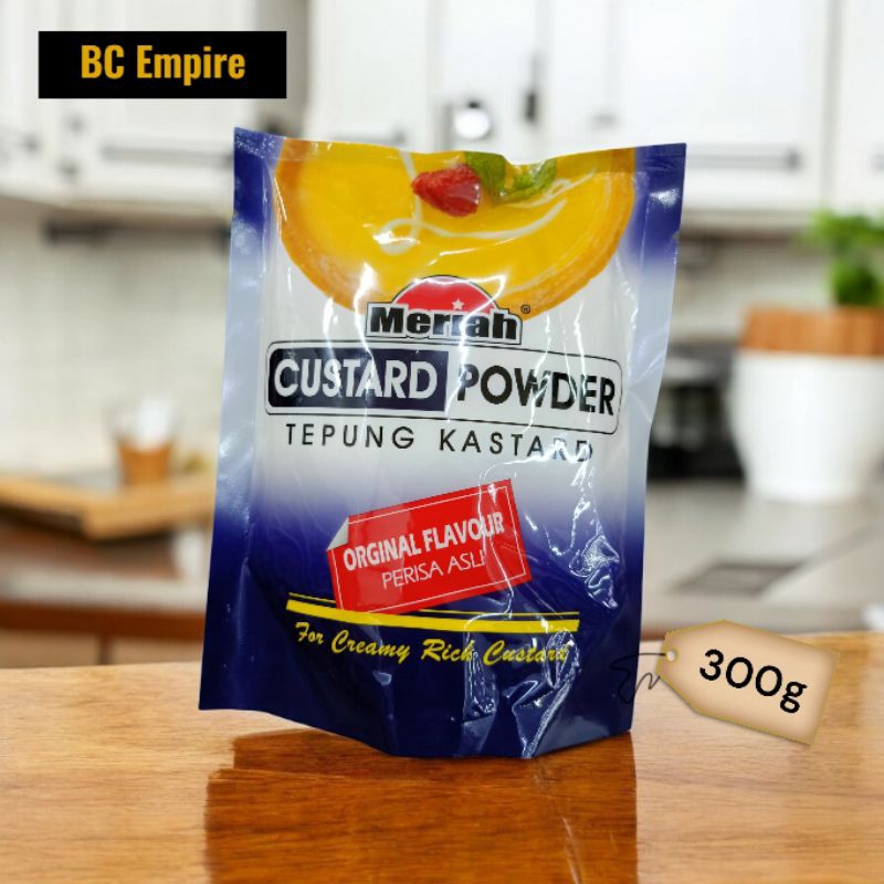 Meriah Tepung Kastard Perisa Asli Custard Powder 300g | Shopee Malaysia