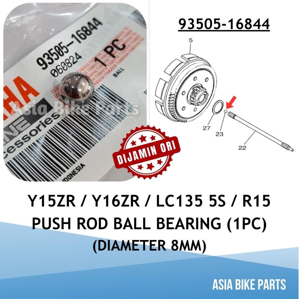 Yamaha Original Y15ZR / Y16ZR / LC135 5S 5 Speed / MT15 / R15 R15M ...