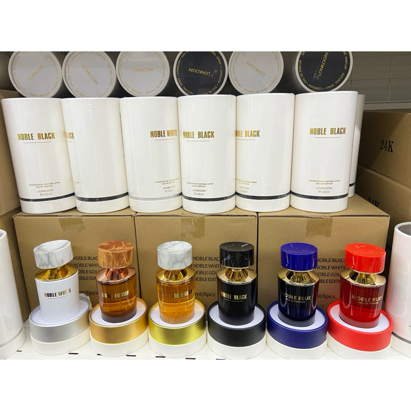 Perfume for Men Floral Woody Scent Noble Black Eau De Parfum 100ml ...
