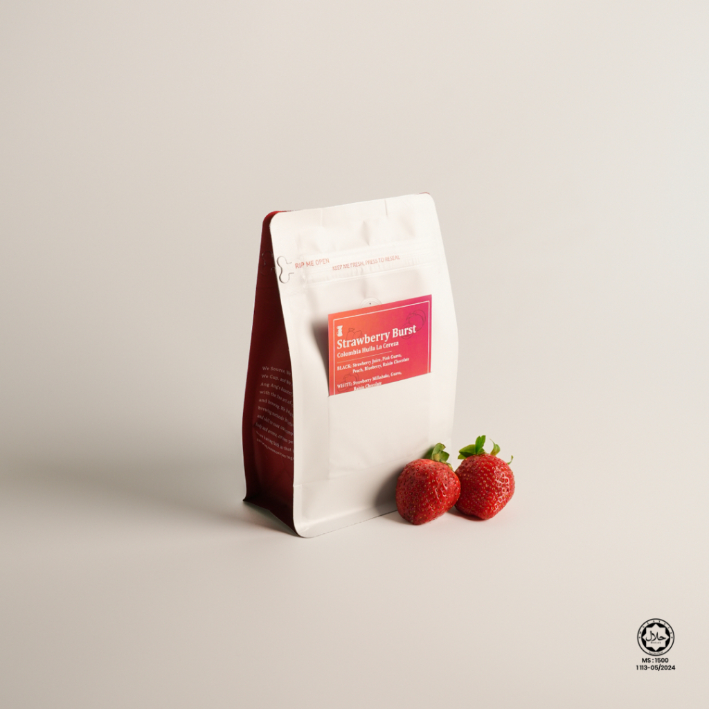 Ang Ang's Roastery Season Single Origin Coffee Bean - Strawberry Burst Colombia Huila La Cereza ...