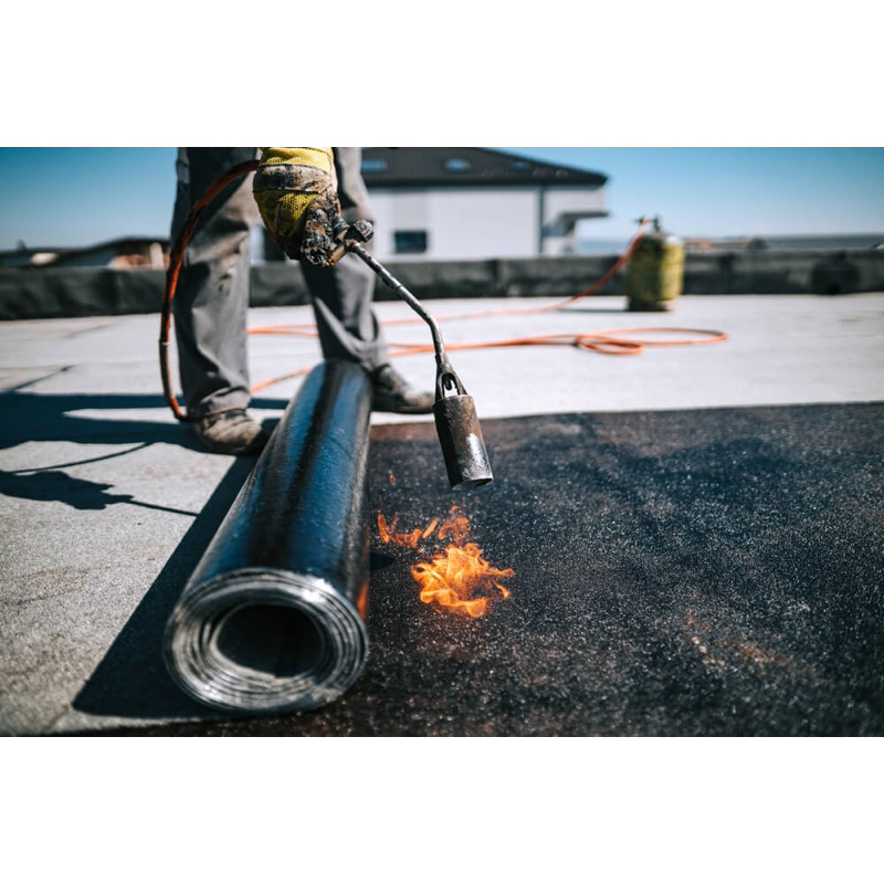 10M x 1M TORCH ON SANDED BITUMINOUS WATERPROOFING MEMBRANE ...