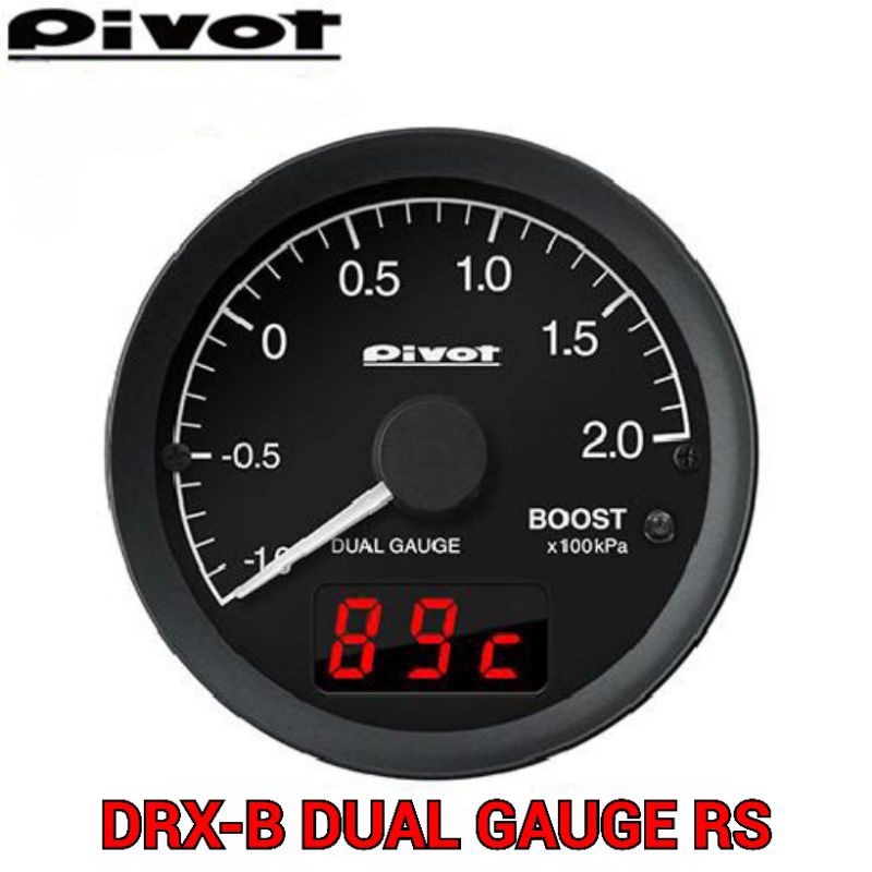 Pivot DRX-B Meter Dual Gauge Rs Boost Meter 60mm (Type-OBD) | Shopee ...