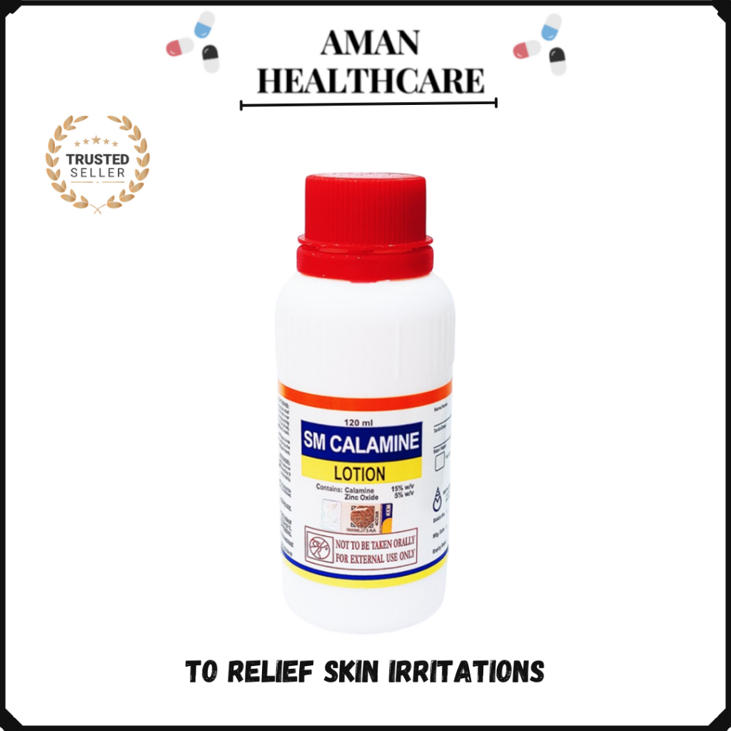SM CALAMINE LOTION 120ML | Shopee Malaysia