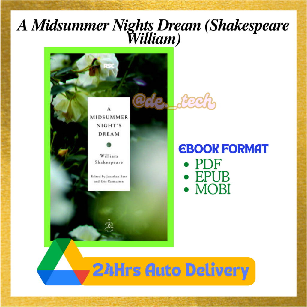 A Midsummer Nights Dream (Shakespeare William) | Shopee Malaysia