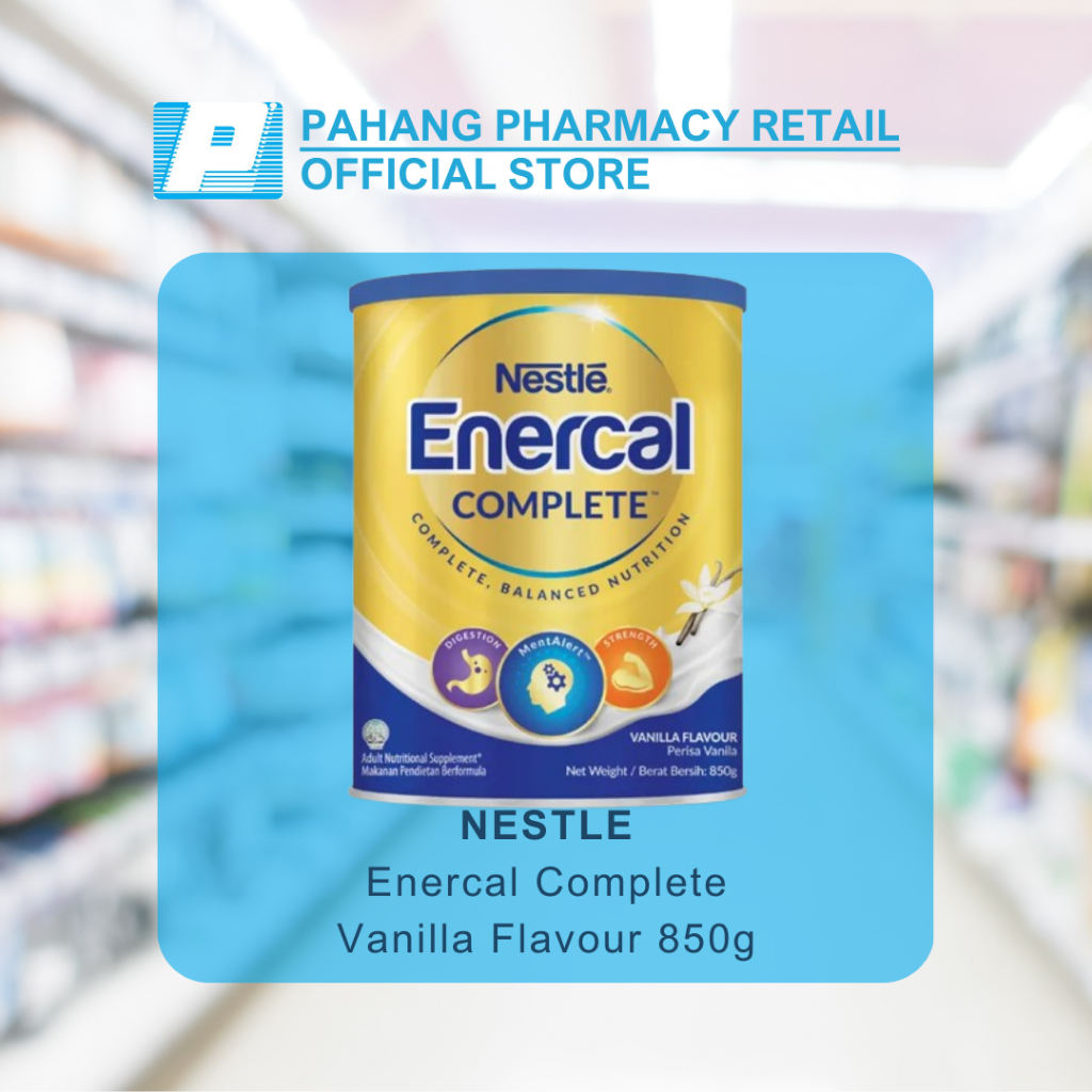NESTLE Enercal Complete Vanilla Flavour 850g | Shopee Malaysia