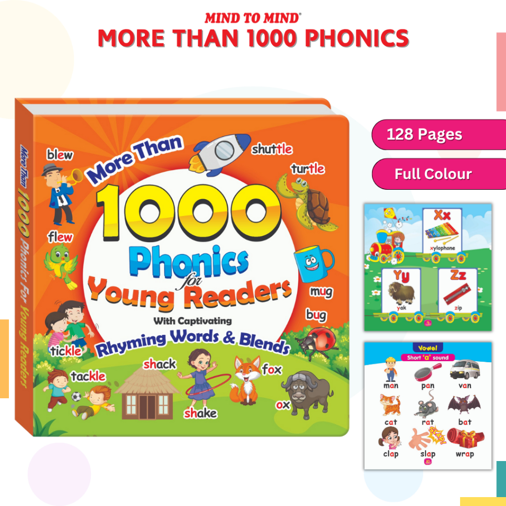 More Than 1000 Phonics for Young Readers With Captivating Rhyming Words ...