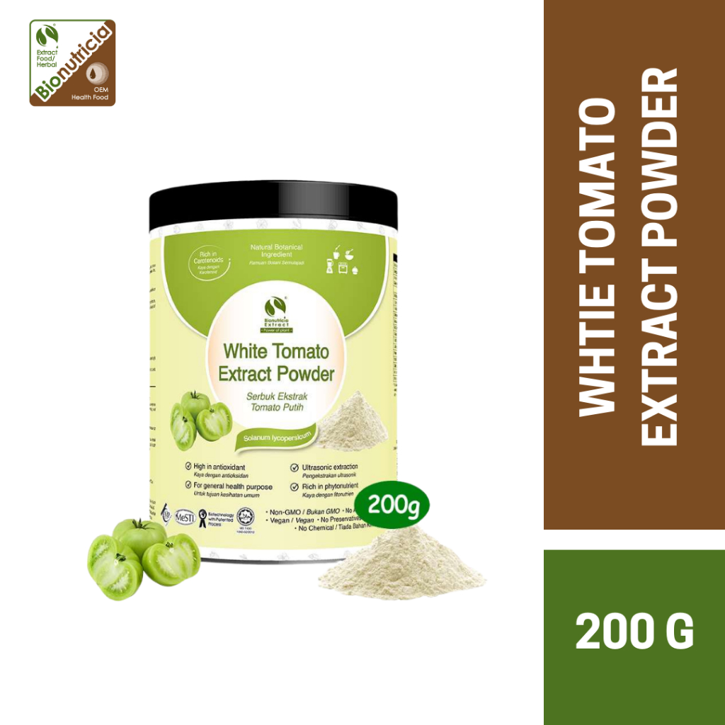 Bionutricia White Tomato Standardized Extract Powder (200g/1kg) | Skin ...