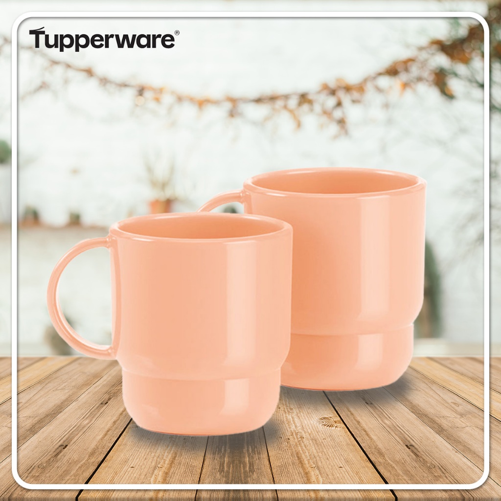 Tupperware Coffee Mugs (2) 250ml | Shopee Malaysia