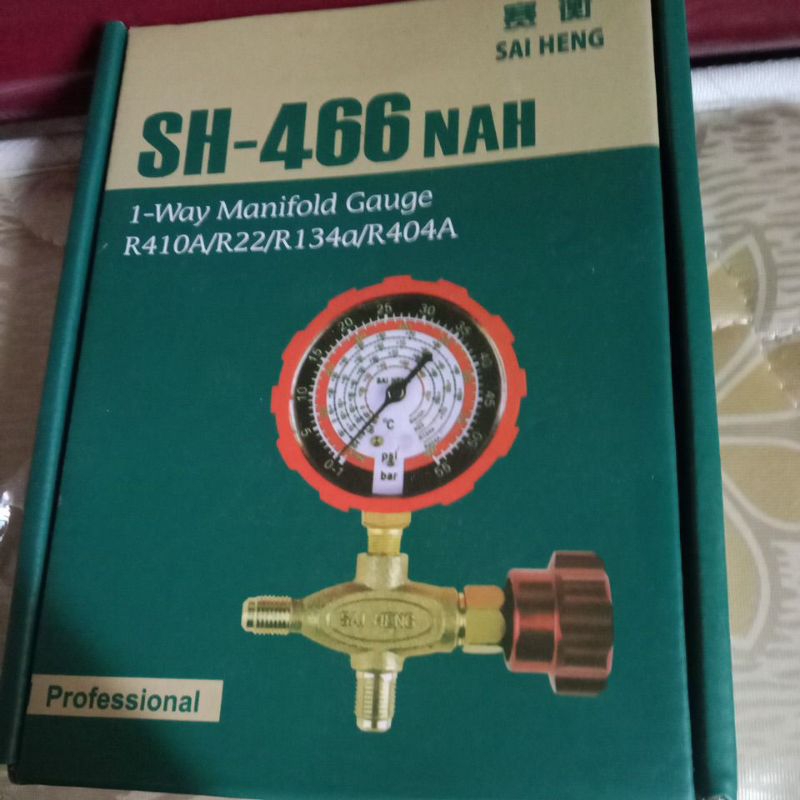 1 way manifold gauge R410A/R22/R134a/R404A | Shopee Malaysia