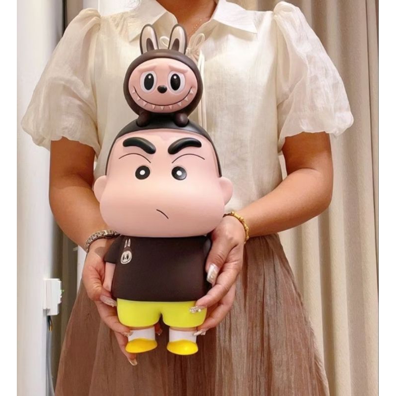 READY STOCK LABUBU SHIN CHAN ANIME FIGURE 40CM HEIGHT | Shopee Malaysia