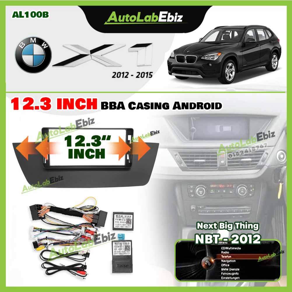 BMW X1 2012-2015 NBT - 12.3 inch BBA Casing Android with socket canbus ...