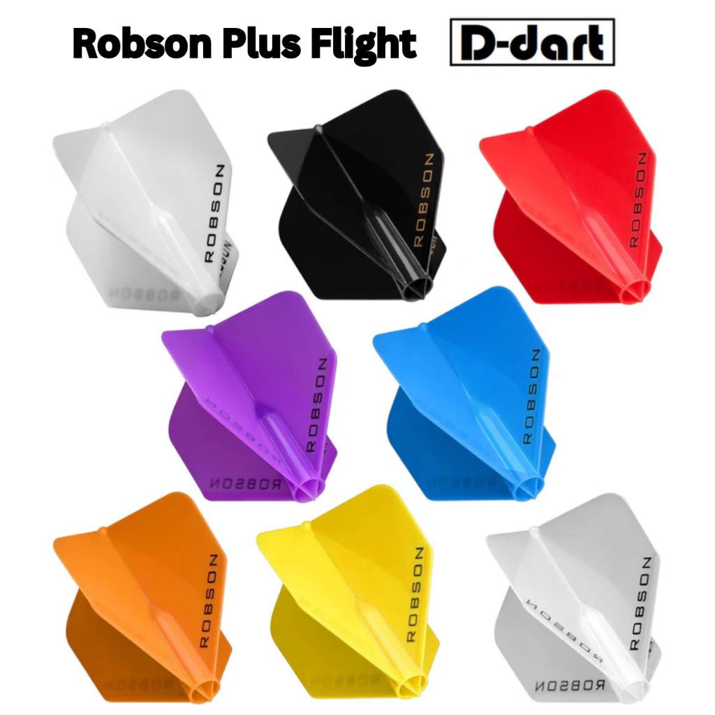 ROBSON Plus Darts Flight - 10 Colors Standard Plus Flight for all nylon ...