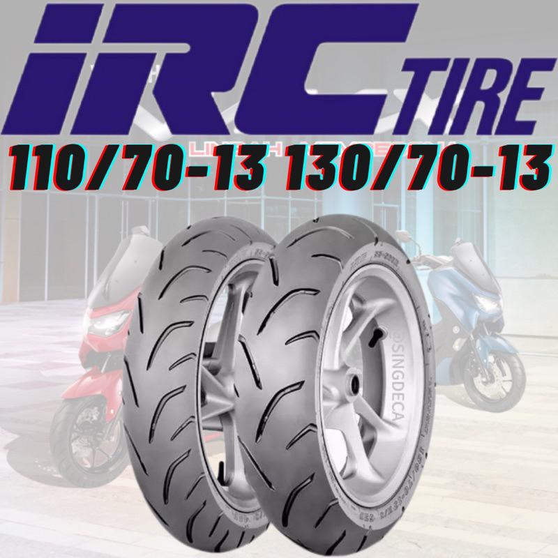 TAYAR TYRE IRC TIRE ORI ORIGINAL YAMAHA NMAX 155 110/70-13 130/70-13 ...