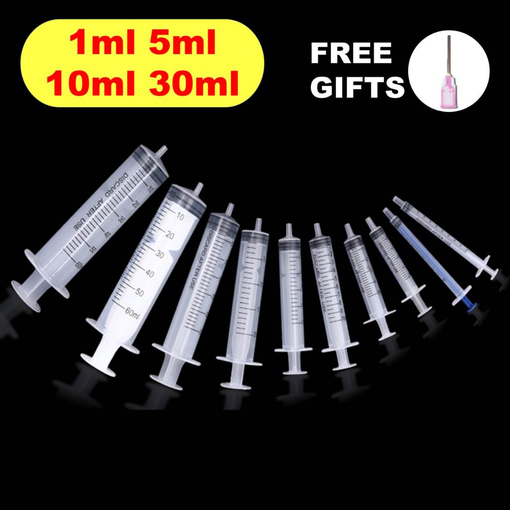 Multipurpose Picagari Haiwan Feeding Syringes - Picagari Luer Slip ...