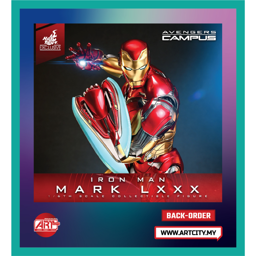 Hot Toys - Iron Man Mark 80 - Avenger Campus - 1/6th Scale - CMS018 ...