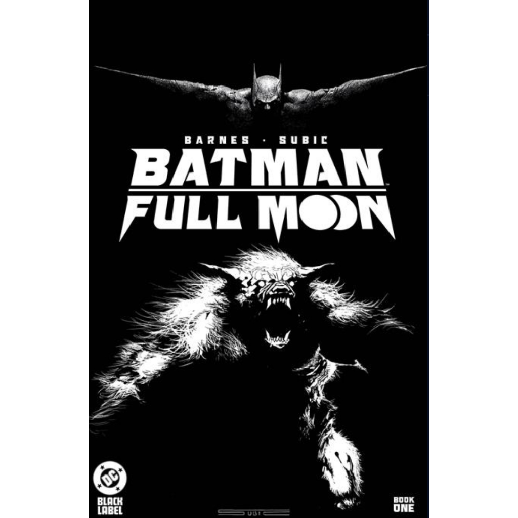 Batman FULL MOON #1 #2 #3 #4 Glow-in-the-Dark Cover - DC COMICS - Comic ...