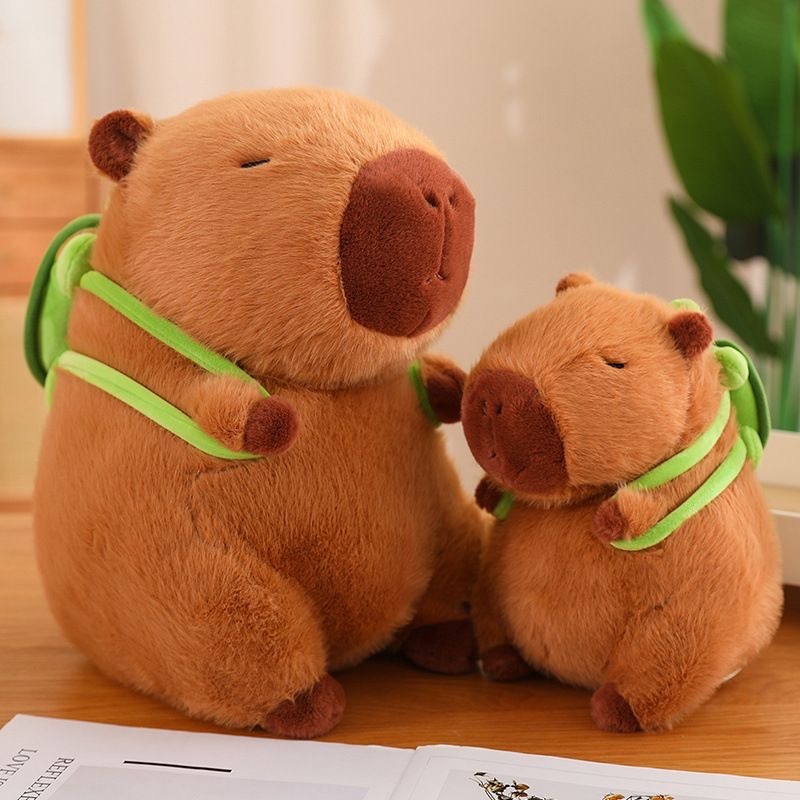 Local Stock Capybara Plush Toy with Carry Bag Perfect Cuddly Gift for ...