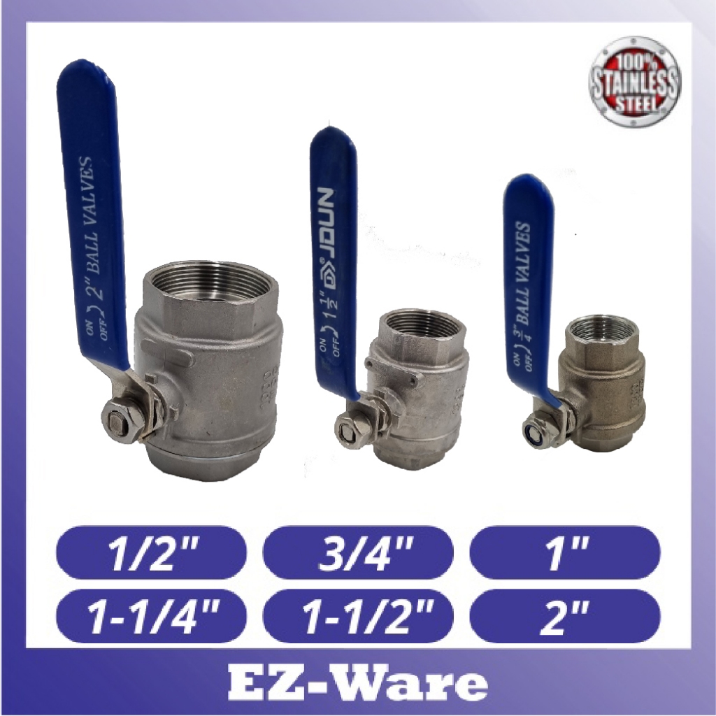 Stainless Steel Ball Valve/ SUS 316 304 Ball Valve / Female BSPT /Full ...
