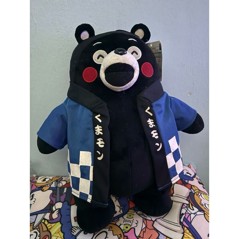 Ready Stock !! 40cm Kumamon Plush Doll Original with clothing | Shopee ...