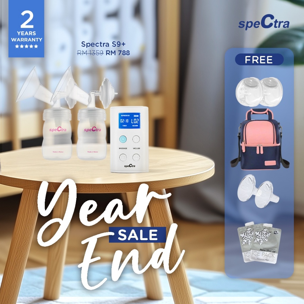 [2 Years Original Warranty] Spectra 9 Plus Double Breast Pump Spectra 9 ...