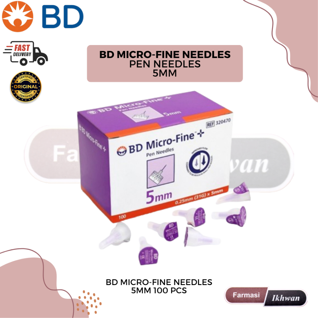 BD Micro-Fine Pen Needles 5mm 100 pcs | Shopee Malaysia