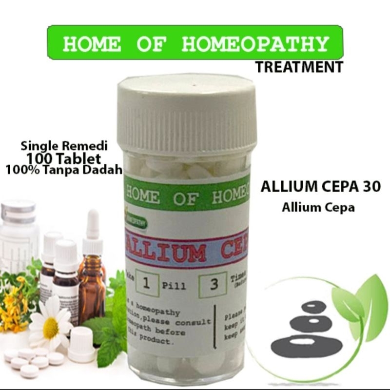 ALLIUM CEPA-30 - Single remedy 100 tablet Mudah Murah tanpa dadah ...
