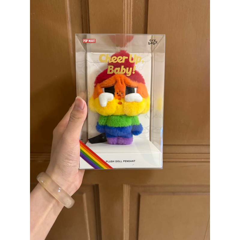 Popmart Rainbow Crybaby 挂件 | Shopee Malaysia