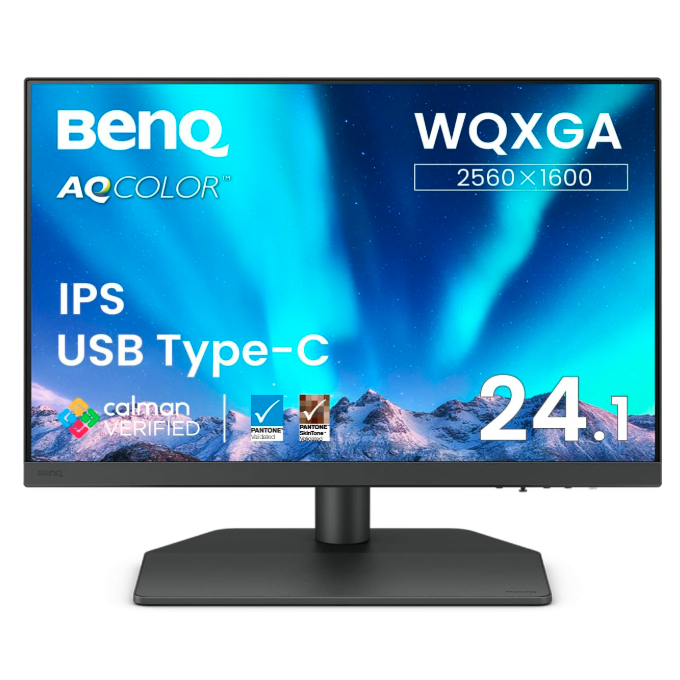 # BenQ SW242Q - 24" 2K 2560x1600 90W USB-C Photographer Monitor # | Shopee Malaysia