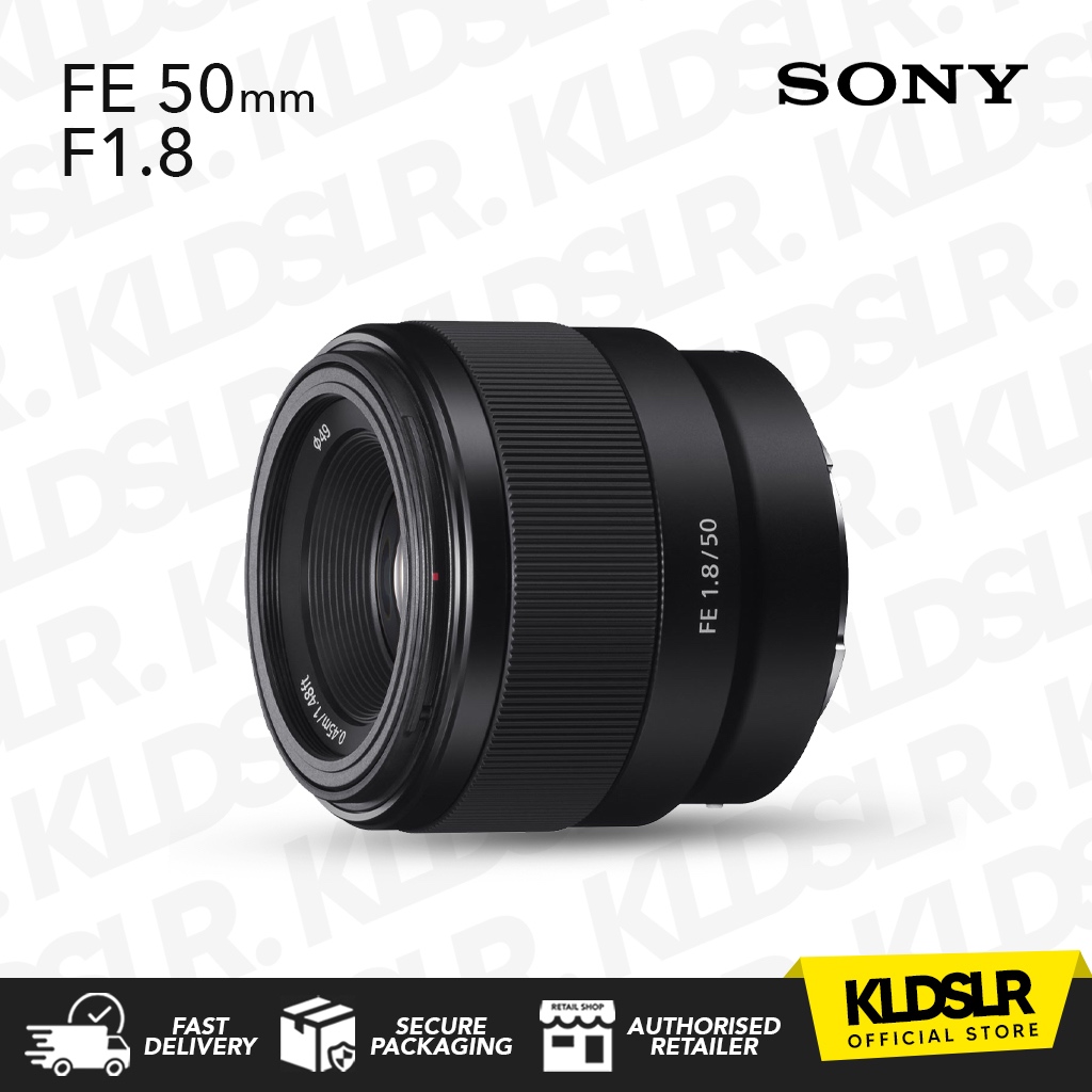 Sony 50mm FE F1.8 Lens - SEL50F18F Sony A7IV/ A7III/ A7R III/ A7R IV/ A7S III/ A7C/ A7 II ( 50mm ...