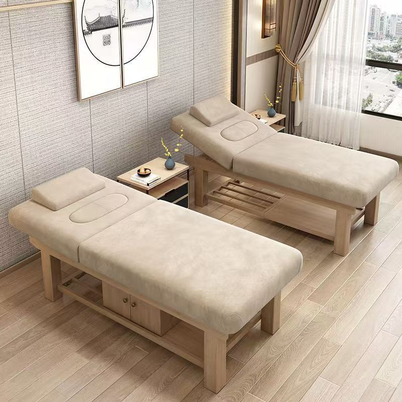 ELANE SOLID WOOD Salon Beauty Massage Bed Formaldehyde Free Commercial ...