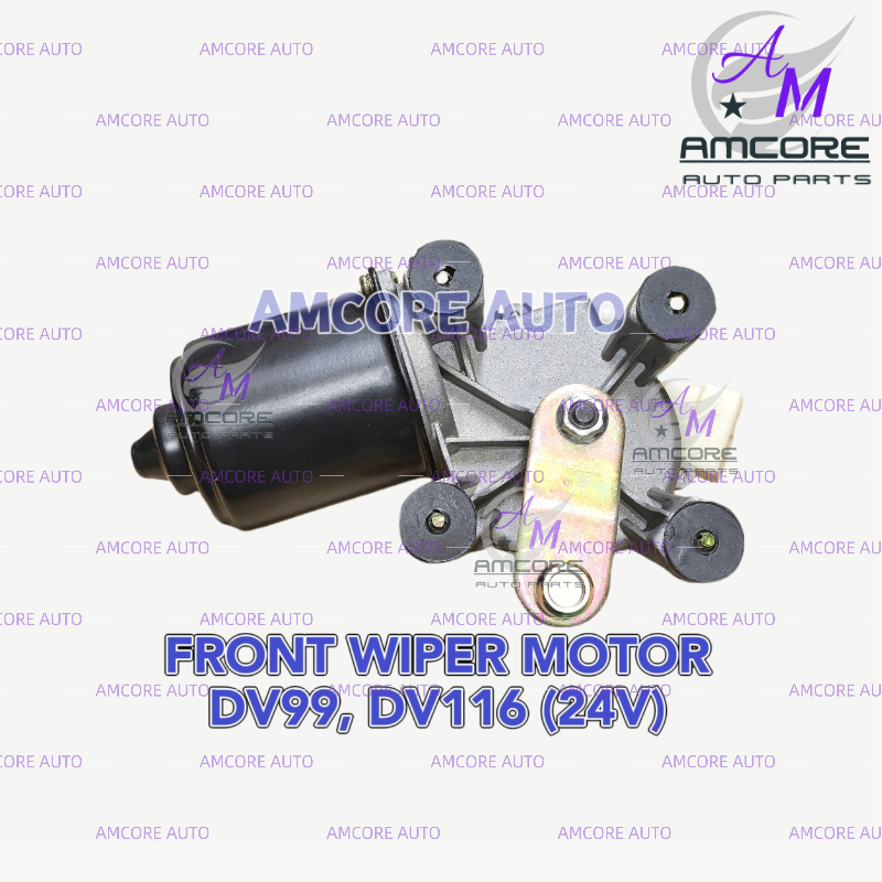 ** NEW ** DAIHATSU DV99 / DV166 (24V) - FRONT WIPER MOTOR / WIPER LINK ...