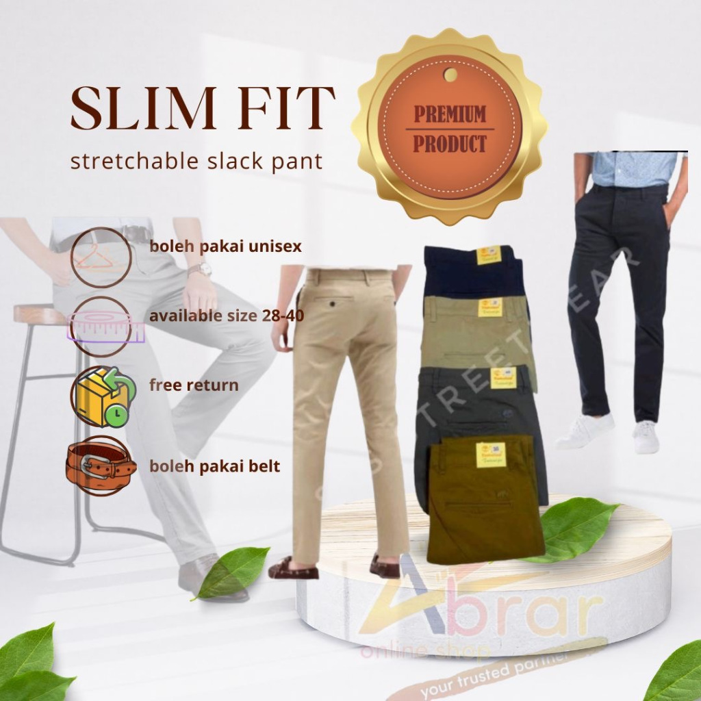 💥💥👌READY STOCK 💥SELUAR SLIM FIT STRETCHABLE SELACK PANT UNISEX VIRAL👌💥💥 ...