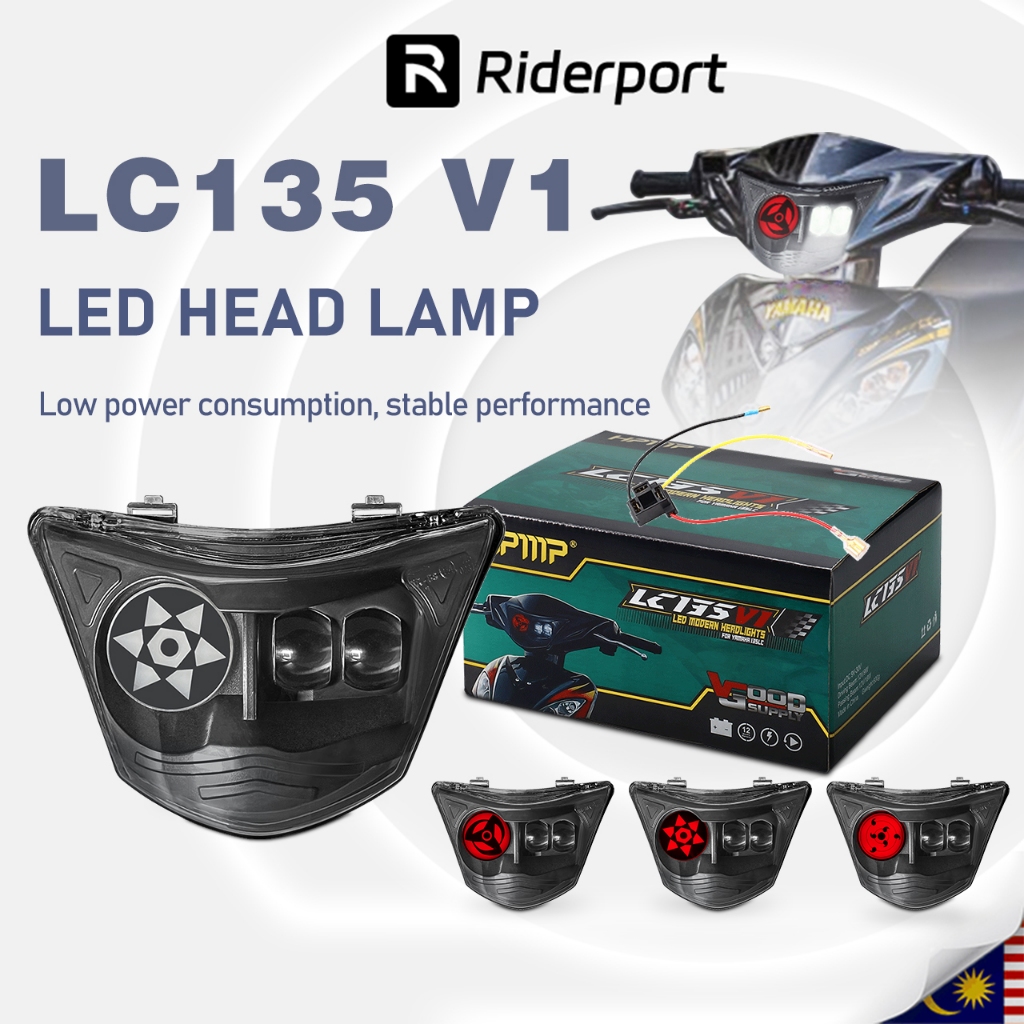 NEW HPMP LC135 V1 Head Lamp Lampu LED Depan App Control LED Headlight Custom Colorful light ...