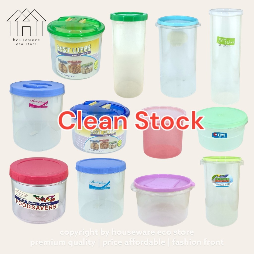 (CLEAN STOCK) Canister Jar / Balang Bekas Kuih Raya / Balang Cookies ...